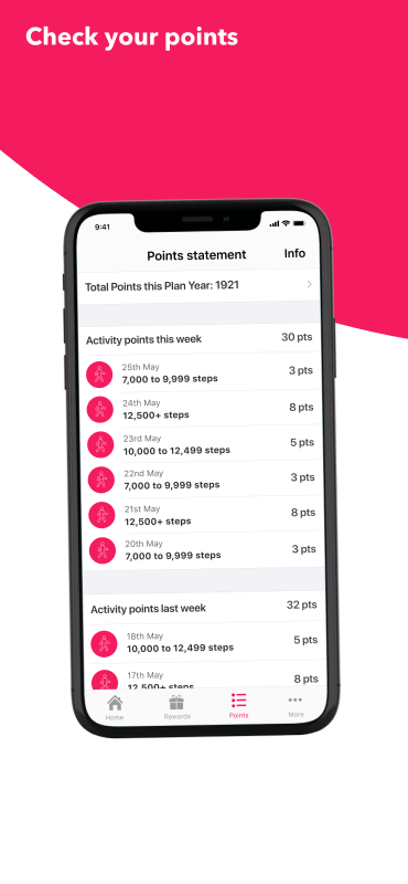 Vitality Member App | iOS And Android | Vitality